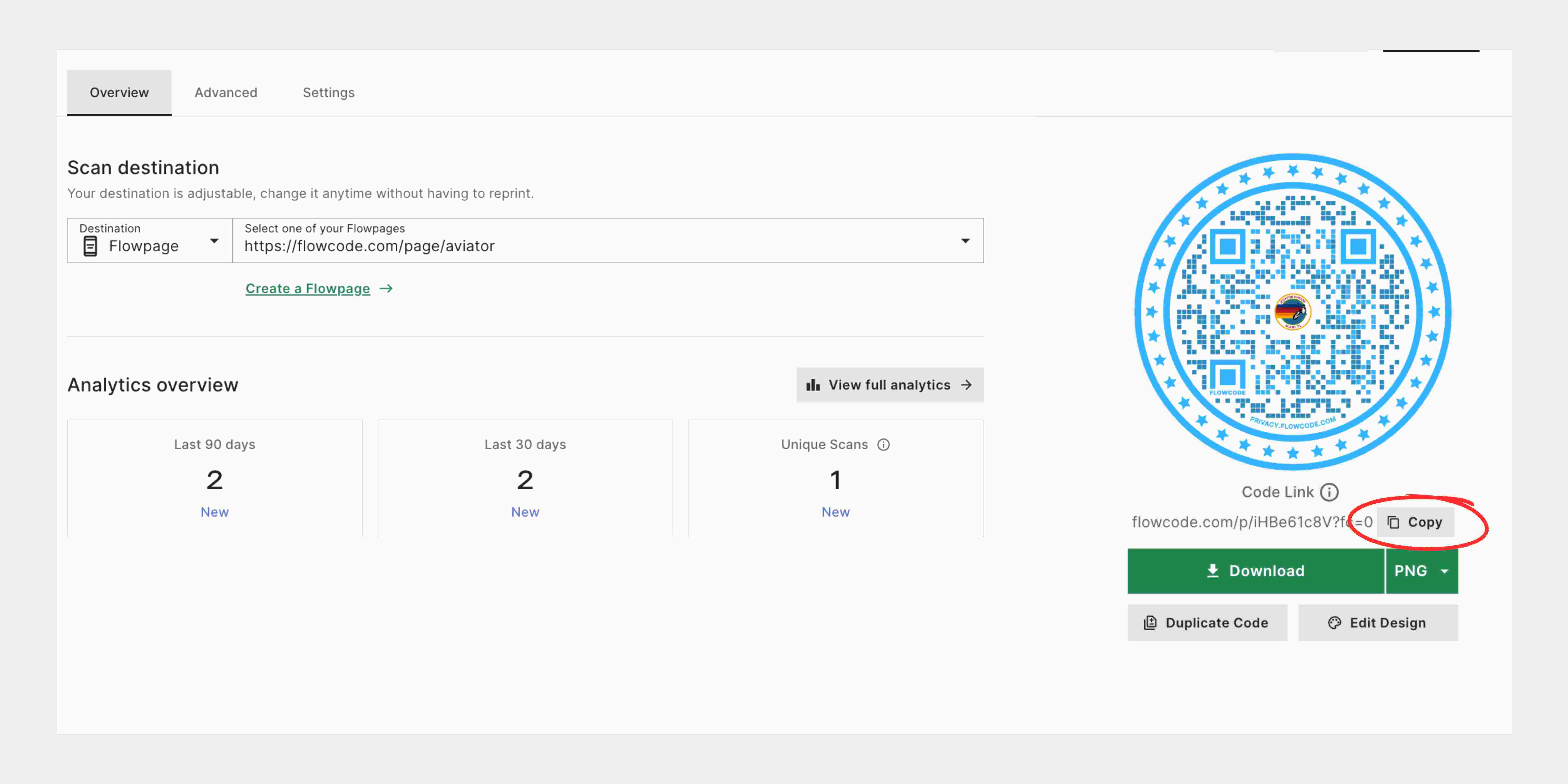 Flowcode Onboarding Managing Your Flowcode